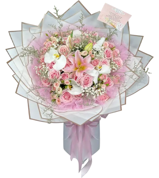 Fresh Flower Floral Bouquet by Athaya Florist
